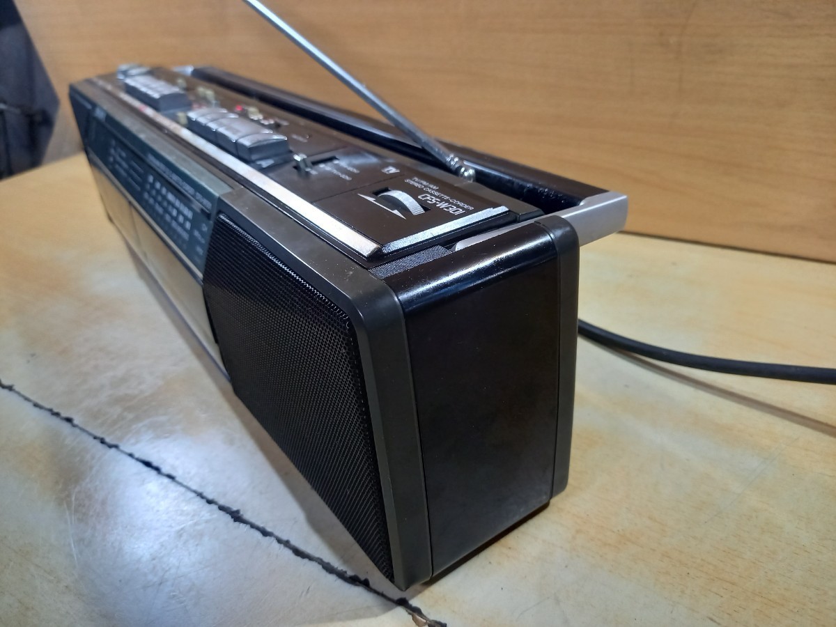 Yahoo!オークション - 【o】SONY ソニー CFS-W301 ラジカセ レトロ ア...