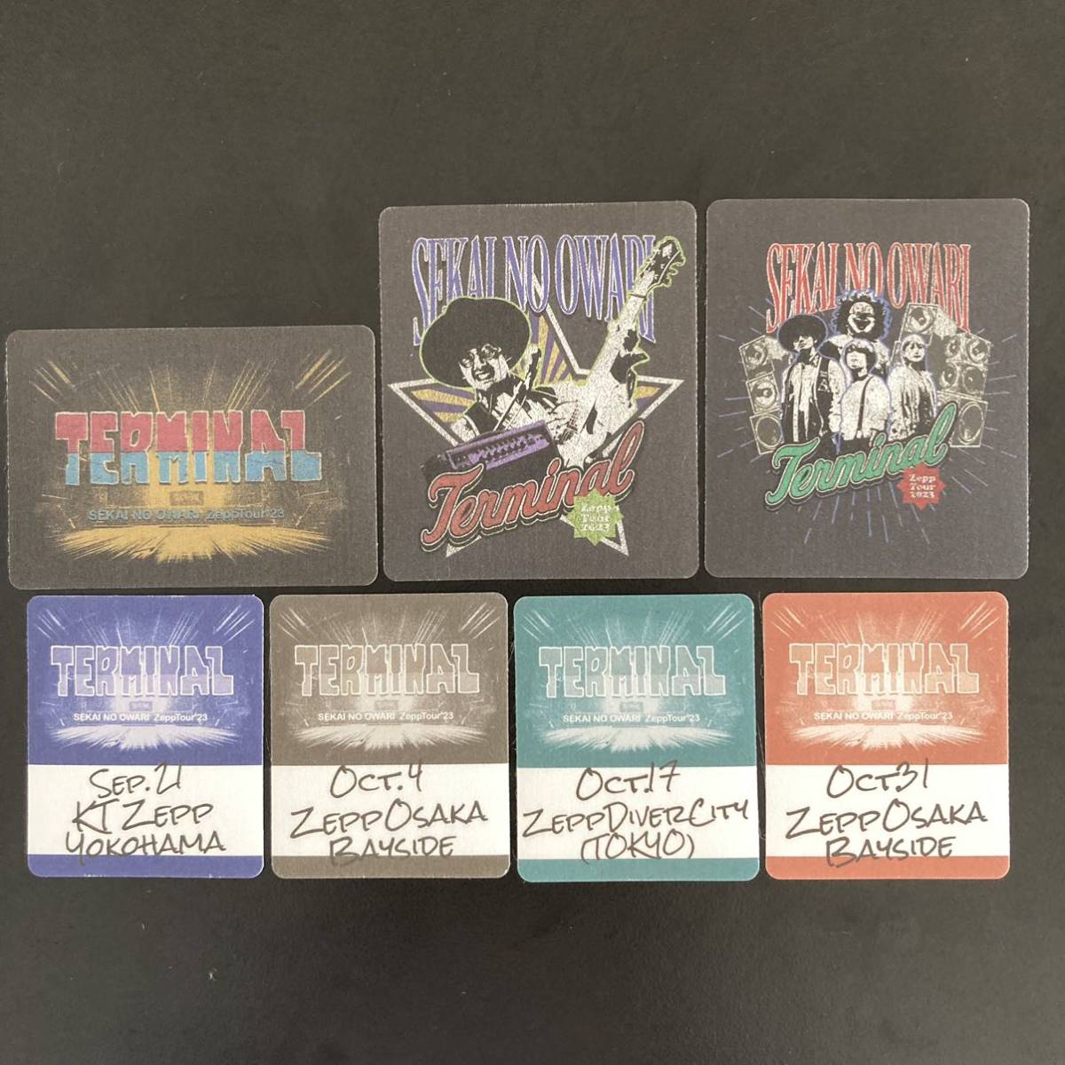セカオワ【未使用新品】Terminal Nakajinステッカー セカイ セカオワ【未使用新品】Terminal Nakajinステッカー セカイ