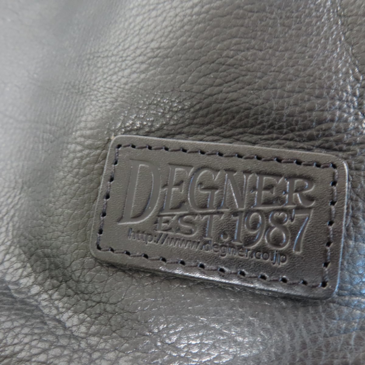 Yahoo!オークション - 【新品同様】【美品】DEGNER デグナー レザーワ...