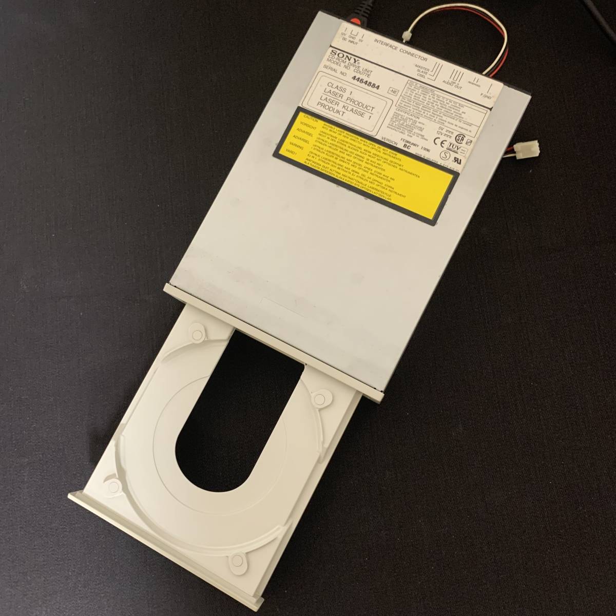 Yahoo!オークション - K015 CD-ROM IDE接続 SONY CDU77E 簡易開閉確認...