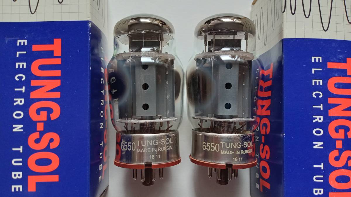 Yahoo!オークション - TUNG-SOL 6550 中古 2本