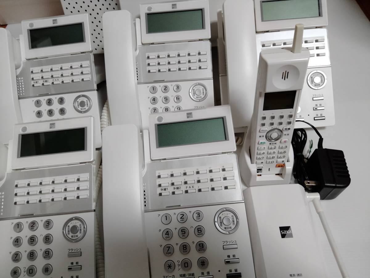 Yahoo!オークション - 美品即決 サクサ PLATIA PT1000Ⅱstd主装置＋TD81...