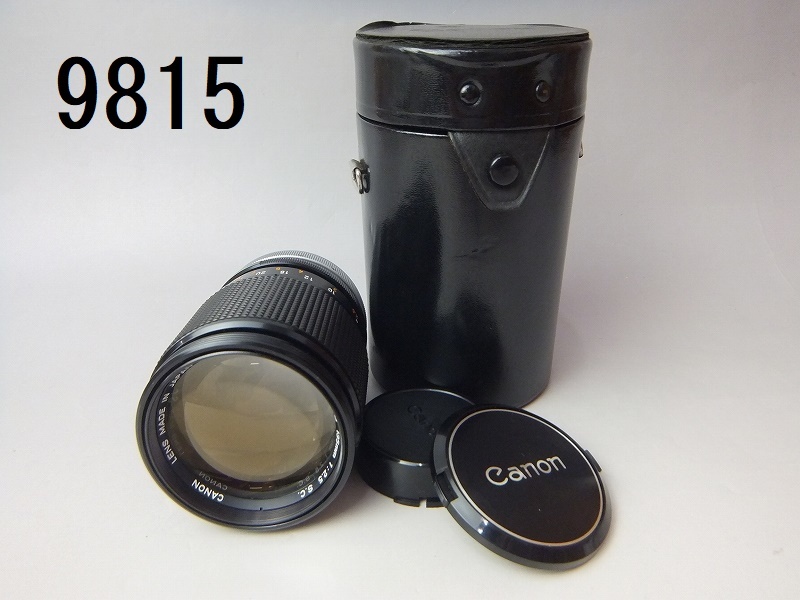 Yahoo!オークション - FK-9815 CANON LENS FD135㎜ 1 2.5 S.C
