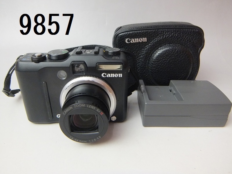 Yahoo!オークション - FK-9857 CANON POWER SHOT G7 簡易動作OK バッテ...