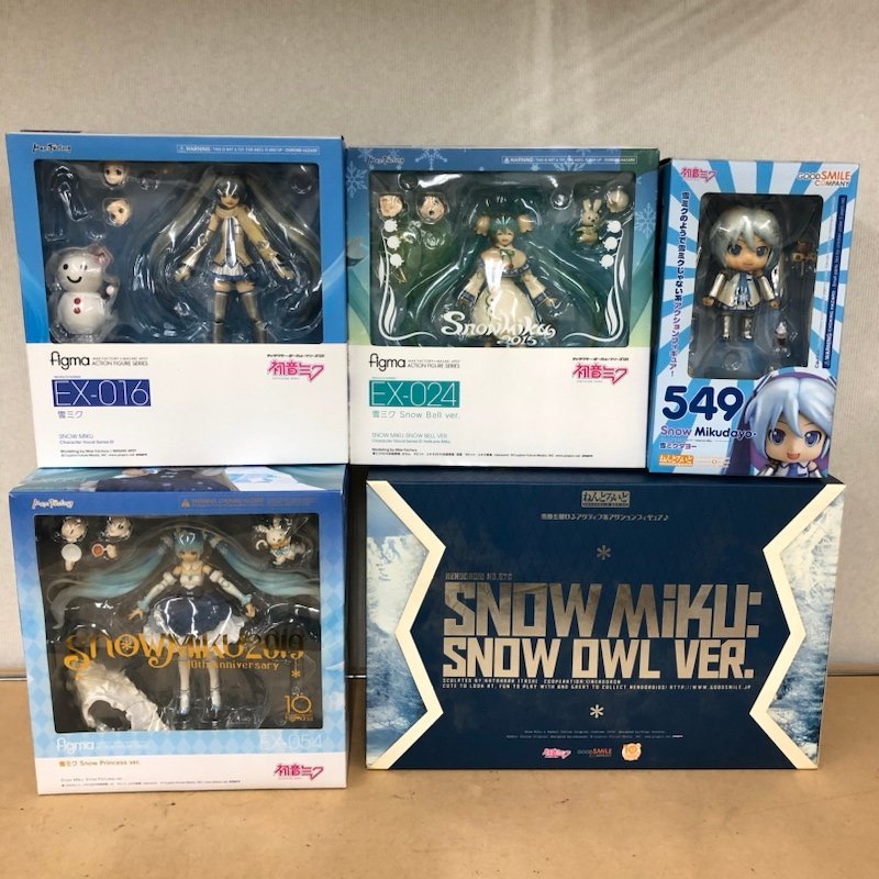 Yahoo!オークション - ジャンク 初音ミク 雪ミク ねんどろいど SNOW OW...