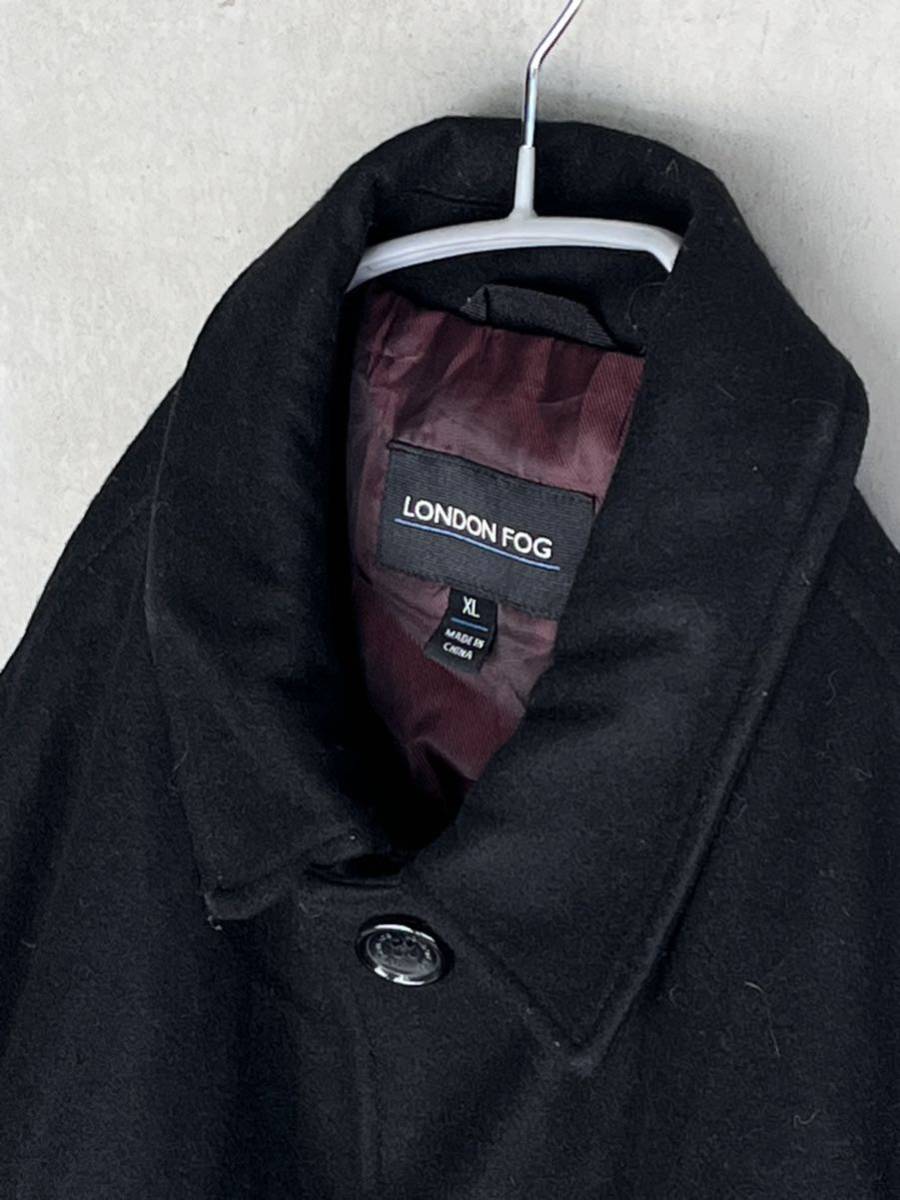 00s 2000年代 LONDON FOG ロンドンフォグ ウール コート ファー 00s 2000年代 LONDON FOG ロンドンフォグ ウール コート ファー