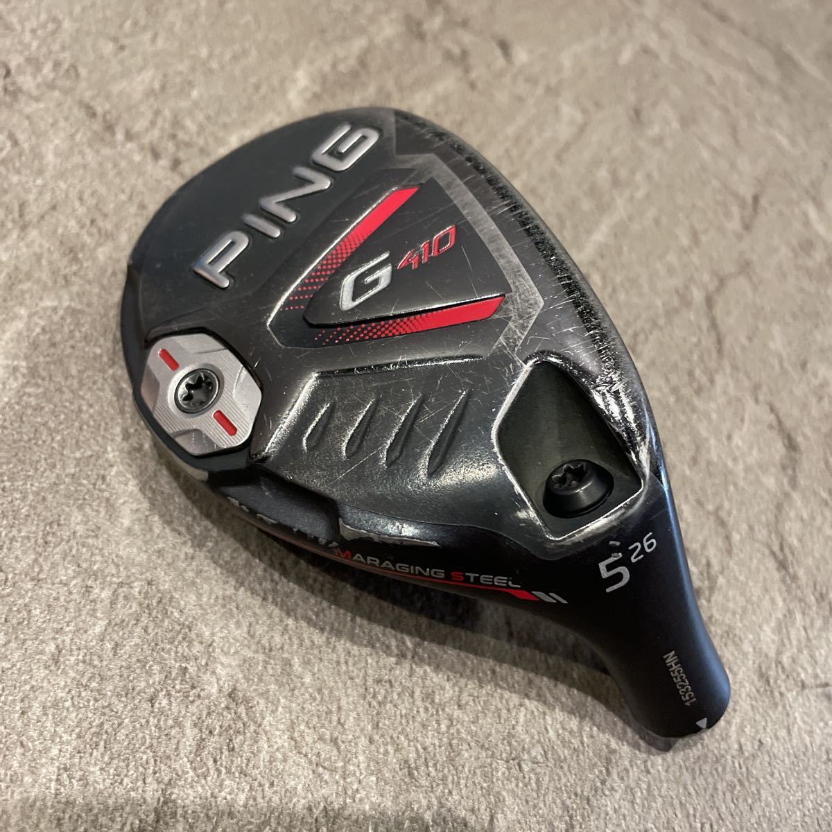 Yahoo!オークション - PING G410 5U 26° ヘッド （ヘッドカバーなし）...