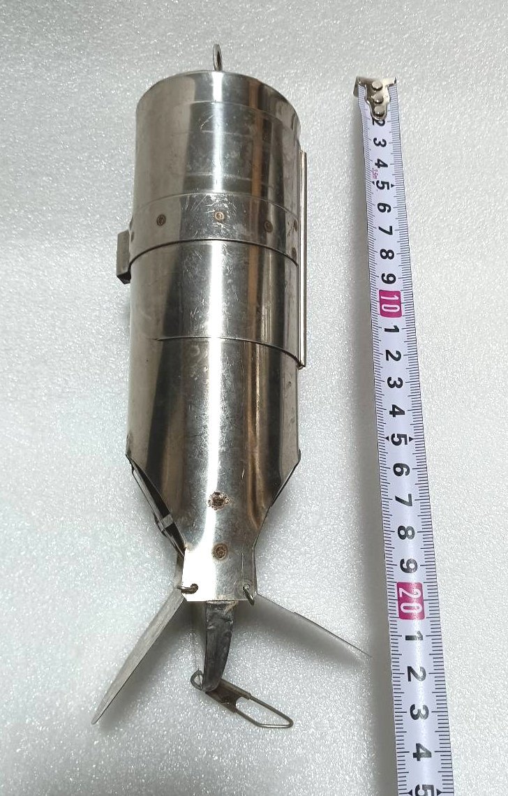 Yahoo!オークション - ステンカン カゴ サブマリン型 L 130g