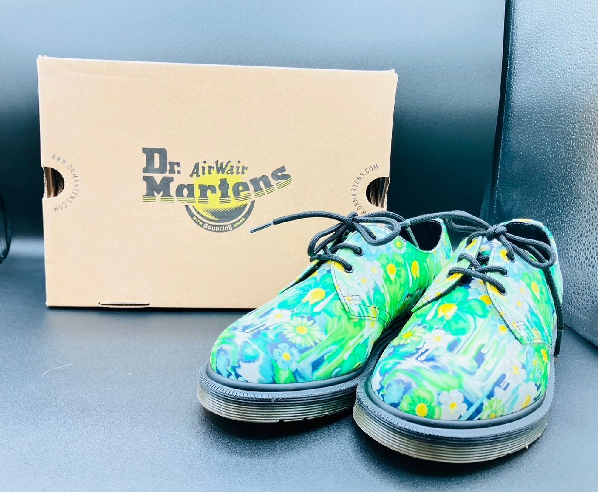 Yahoo!オークション - Dr.Martens/ドクターマーチン 1461 3ホール 花柄...