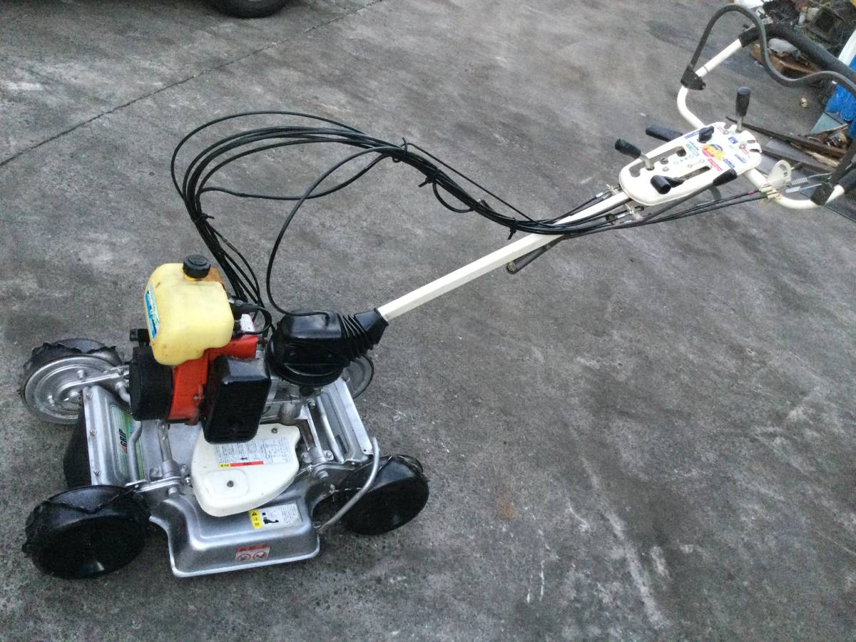 Yahoo!オークション - 草刈り機 SP850A (N0 NYABH07994) 自走式 4WD ...