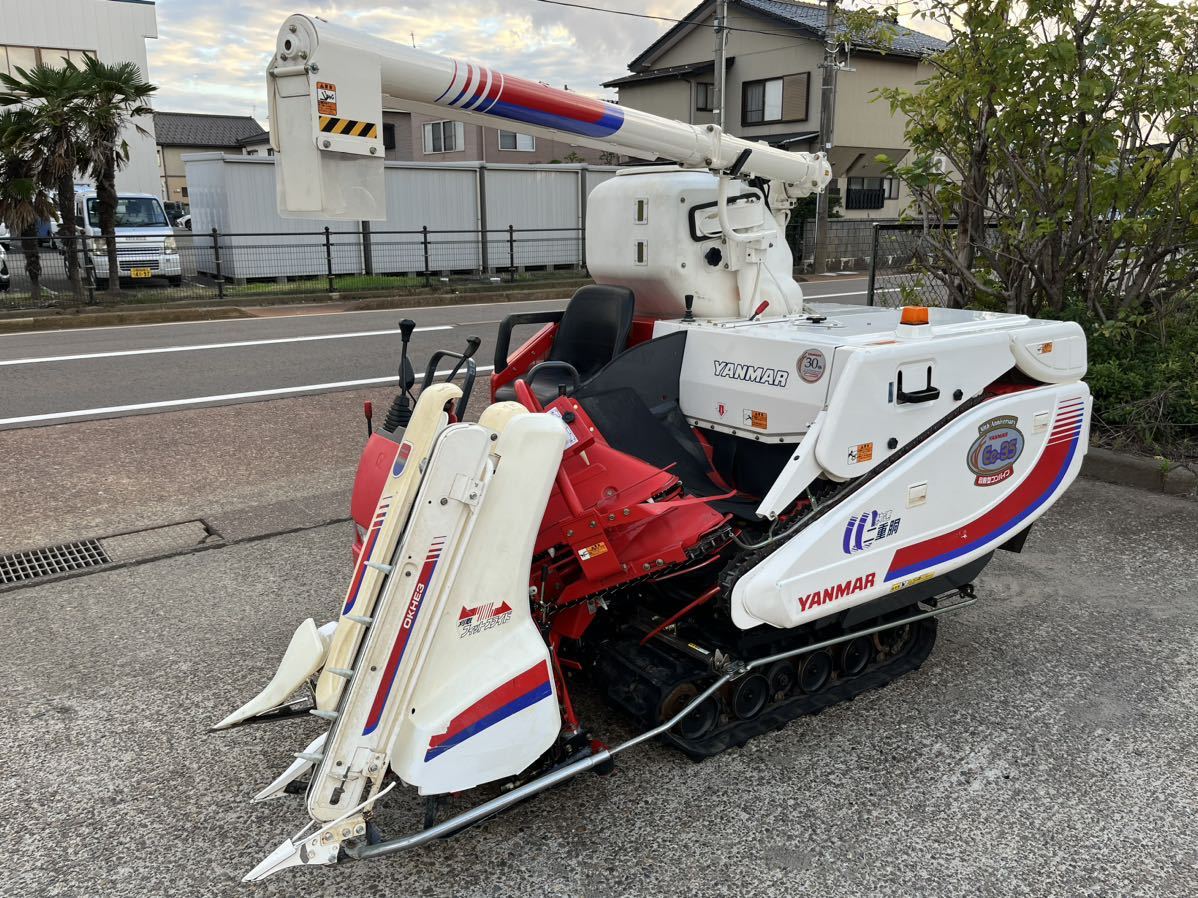 Yahoo!オークション - NO.2-1423（新潟）ヤンマー コンバイン Ee-35G 1...