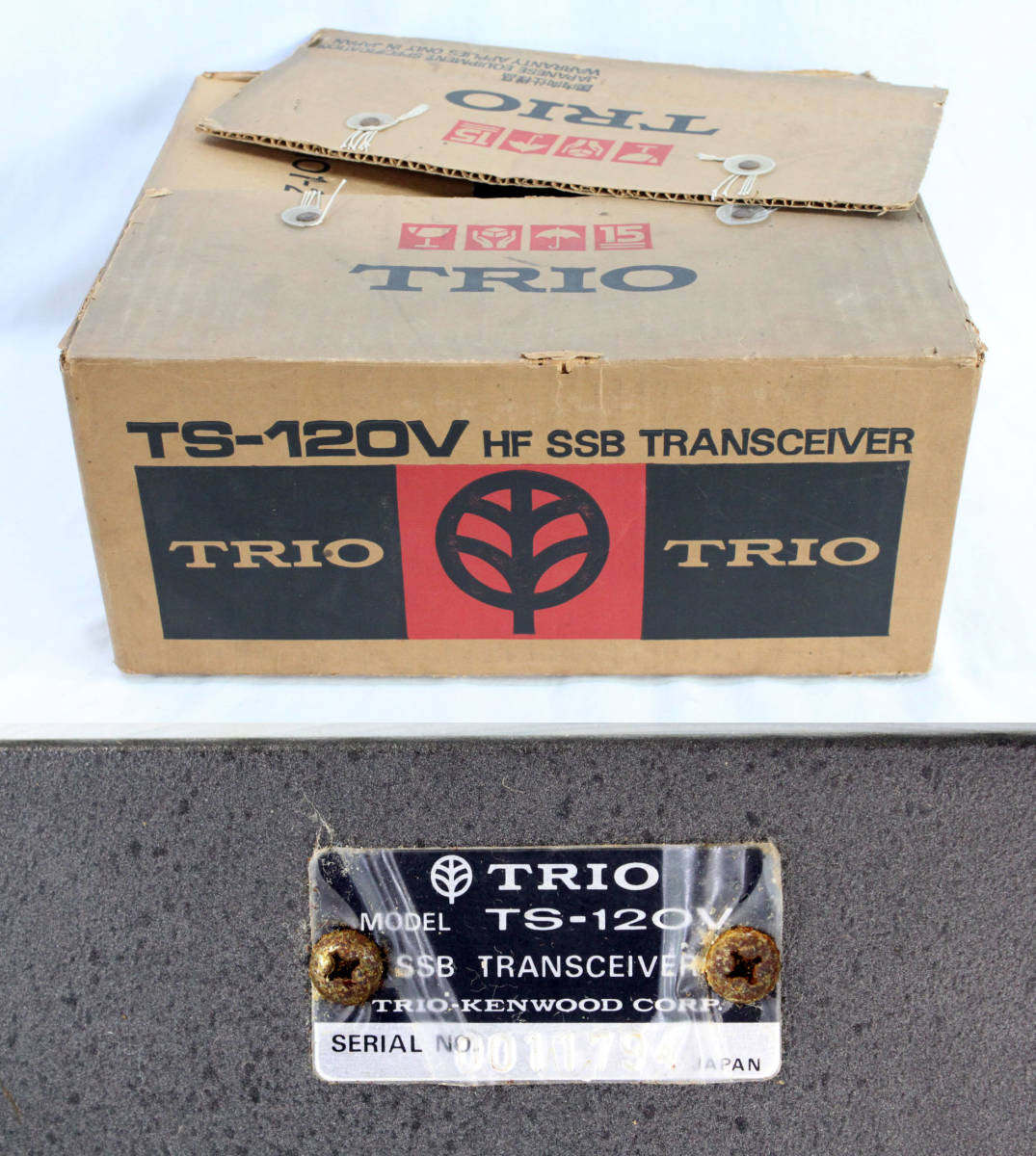 トリオ TRIO TS-120S トランシーバー アマチュア無線 動作未確認 トリオ TRIO TS-120S トランシーバー アマチュア無線 動作未確認