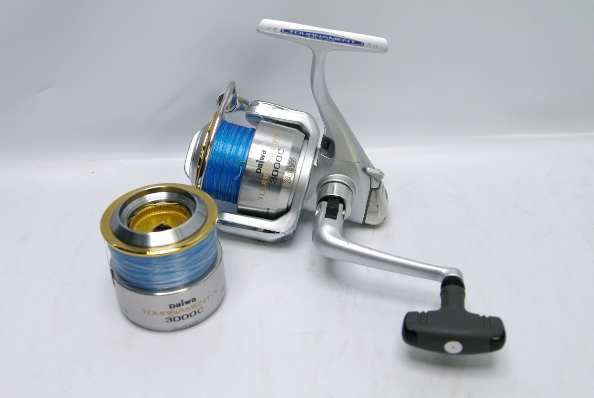 Daiwa TOURNAMENT-X 3000C スプール付 スピニングリール 釣り具 品(ダイワ)｜売買されたオークション情報、yahooの商品情報をアーカイブ公開 - オークファン ...