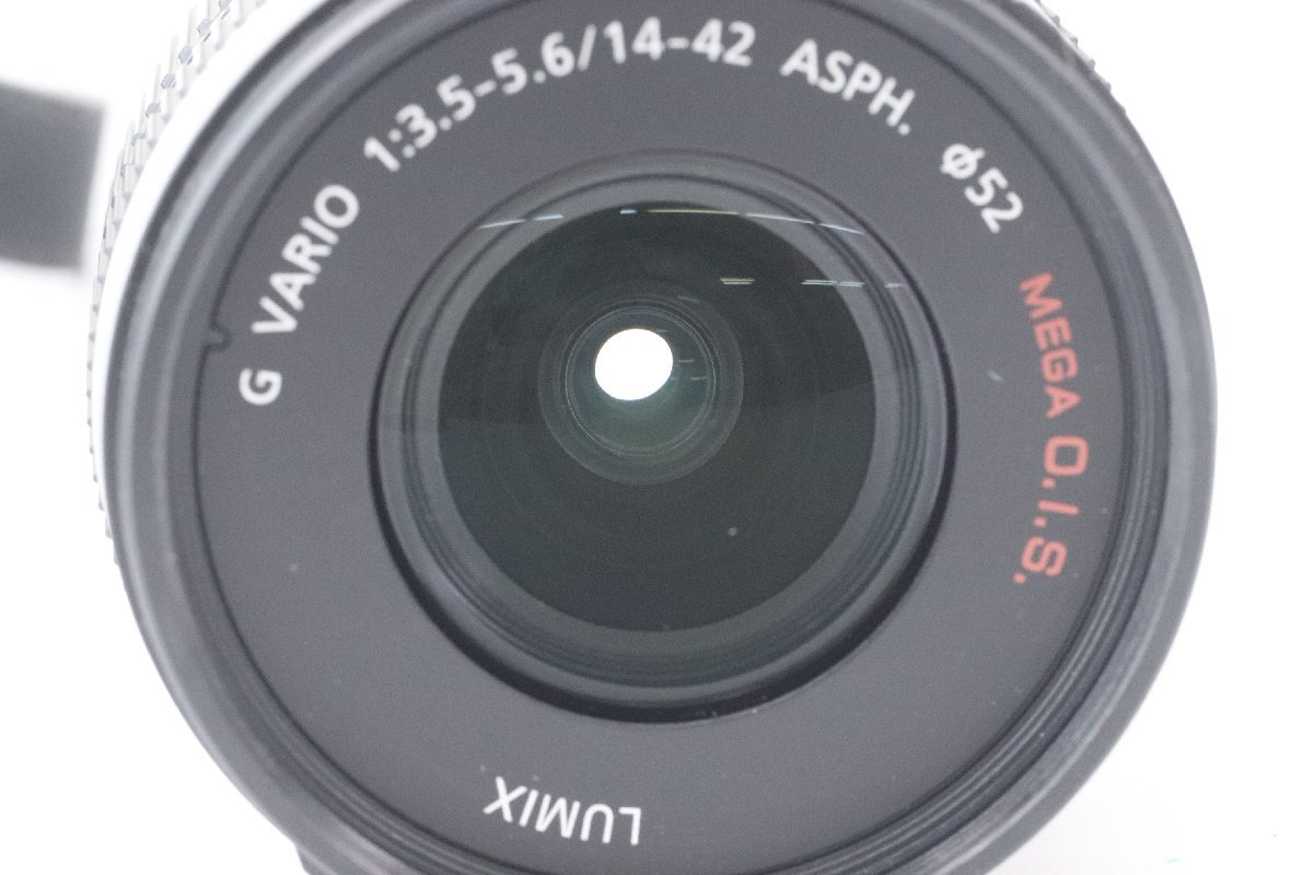 Panasonic パナソニック LUMIX ルミックス DMC-GF6 ミラーレス 一眼レフカメラ ホワイト G VARIO F3.5-5.6 14-42mm レンズ 42914-Y ...