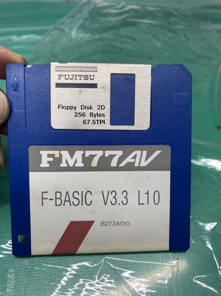 1792 富士通 Fm77av 3 5インチfd F Basic V3 3 L10 動作未確認 パソコン |売買されたオークション情報