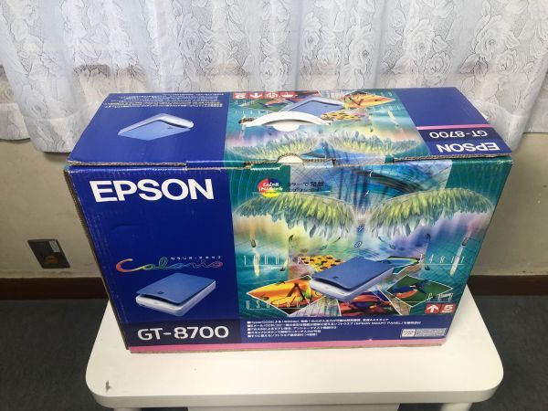代購代標第一品牌－樂淘letao－新品 未使用 EPSON GT-8700 カラリオ スキャナ A4 フラットヘッドスキャナ エプソン スキャナー 元箱 現状品