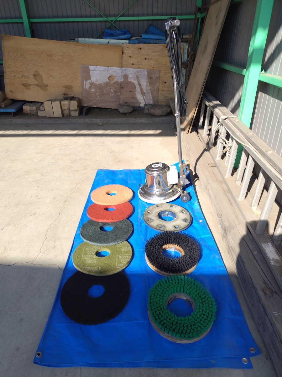 Yahoo!オークション - CONDOR12インチポリッシャー/床洗浄/床磨き/店舗...