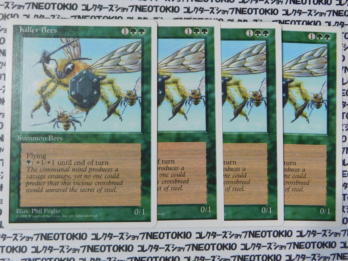 Yahoo!オークション - MTG Killer Bees(殺人蜂) 4枚セット