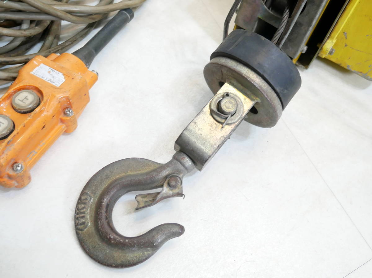 代購代標第一品牌－樂淘letao－ (R510-B96)現状品 トーヨーコーケン ベビーホイスト BH-820 定格荷重 230kg 100V