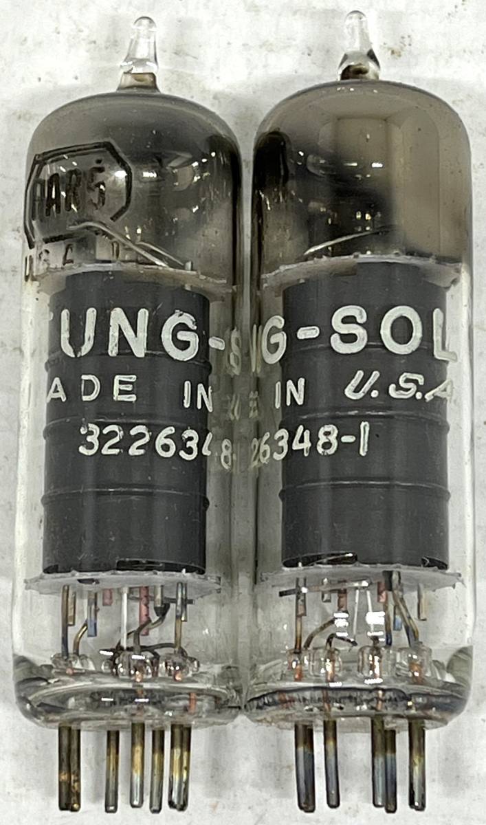 Yahoo!オークション - RCA 6CS7 2本 SYLVANIA 6CM7 2本 TUNG-SOL 6AR5 ...
