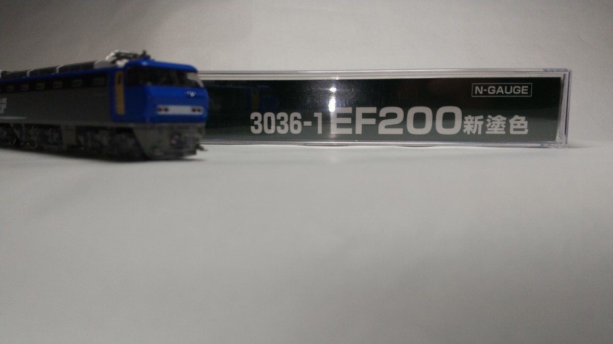 Yahoo!オークション - KATO Nゲージ EF200 新塗色 3036-1 鉄道模型 電...
