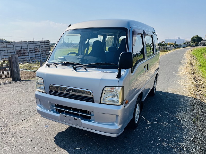 Yahoo!オークション - 17年 サンバーバン VB パートタイム4WD 5速 予備...