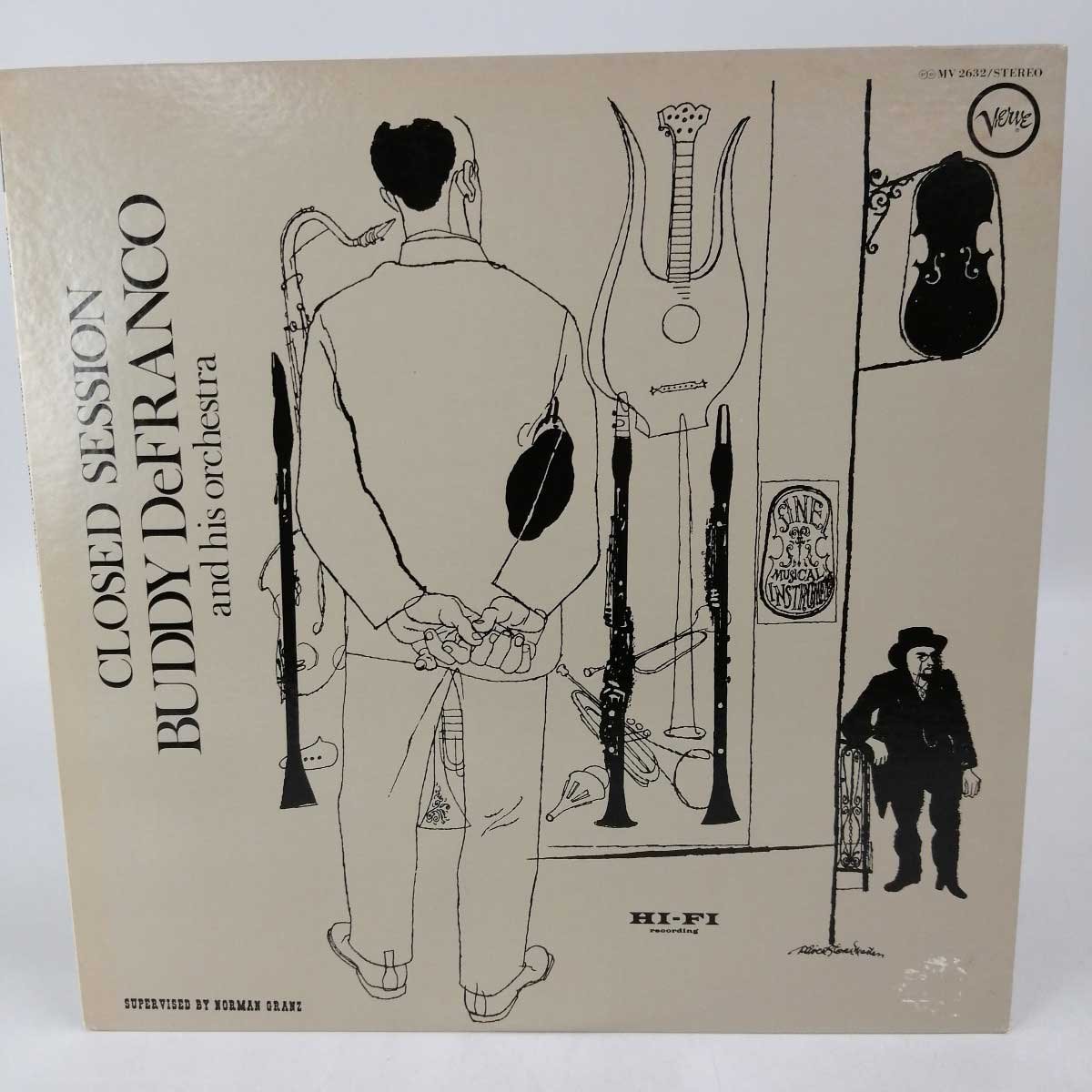 LP Buddy DeFranco And His Orchestra Closed Session MV 2632 バディ デフランコ ジャズ 未本番(ジャズ一般)｜売買されたオークション ...