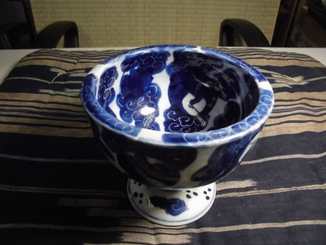 Yahoo!オークション - 杯洗 雲鶴呉須 no28