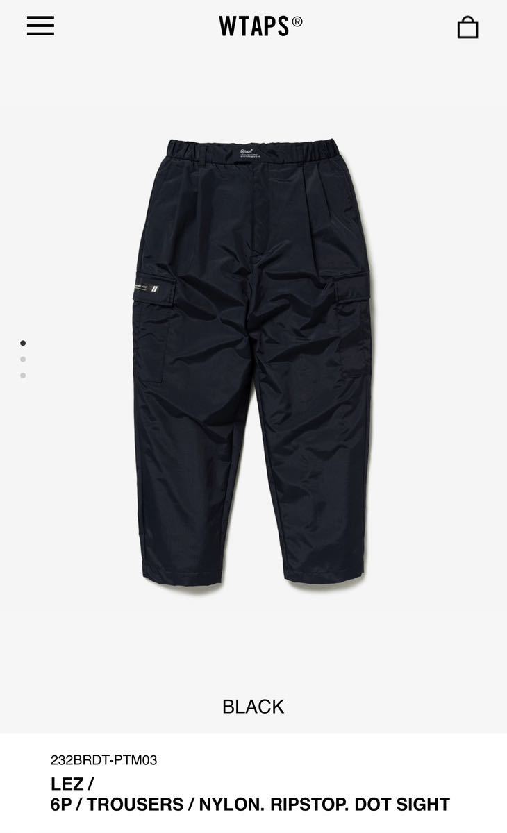 Yahoo!オークション - 23AW WTAPS LEZ / 6P ブラック M