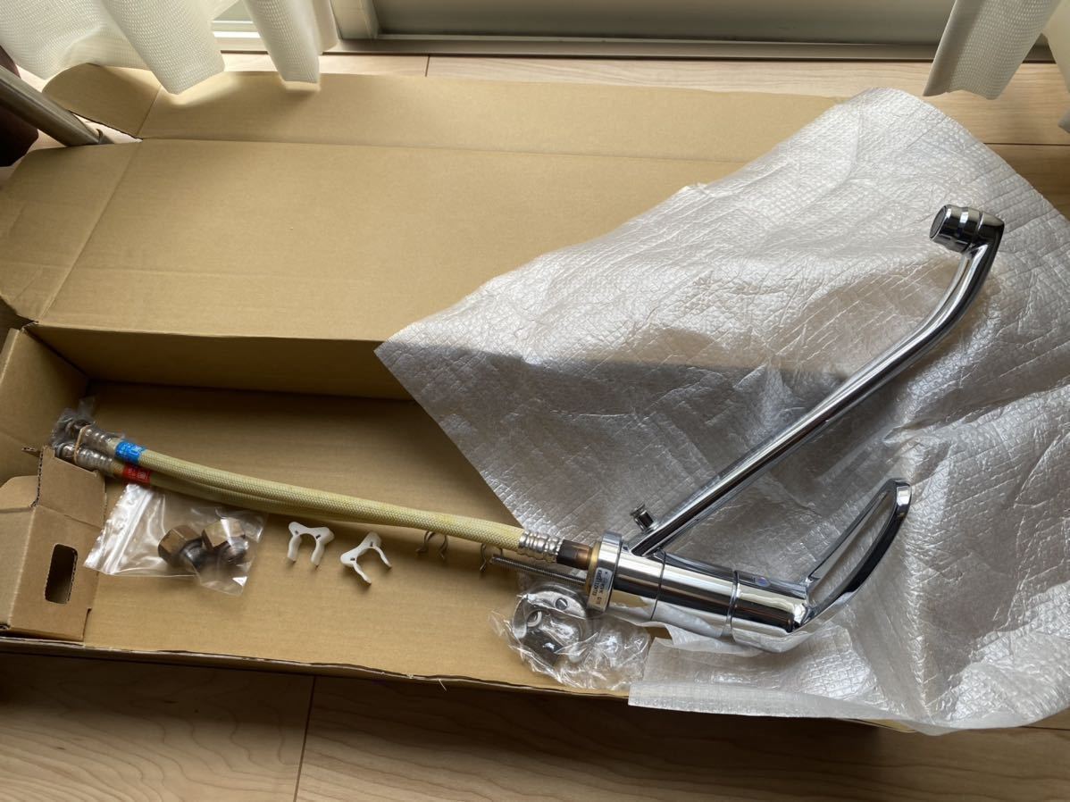 Yahoo!オークション - 一円 スタート 売り切 美品KVK TOTO シングルレ...