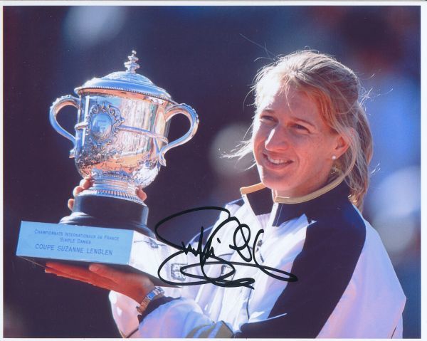 代購代標第一品牌－樂淘letao－シュテフィ・グラフ★直筆サイン写真★証明書COA 4850