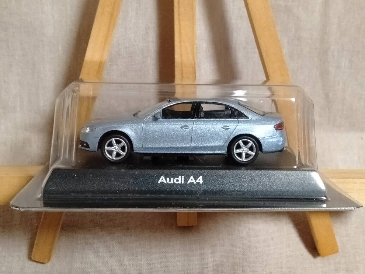 Yahoo!オークション - 未使用 京商 1/64 Audi A4 青 アウディ・ミニカ...