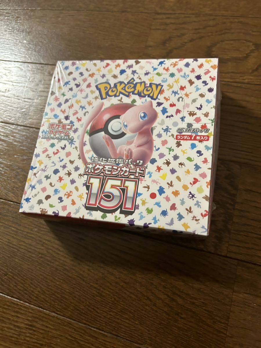 Yahoo!オークション - ポケモンカードゲーム 151 ボックス 1BOX シュリ...