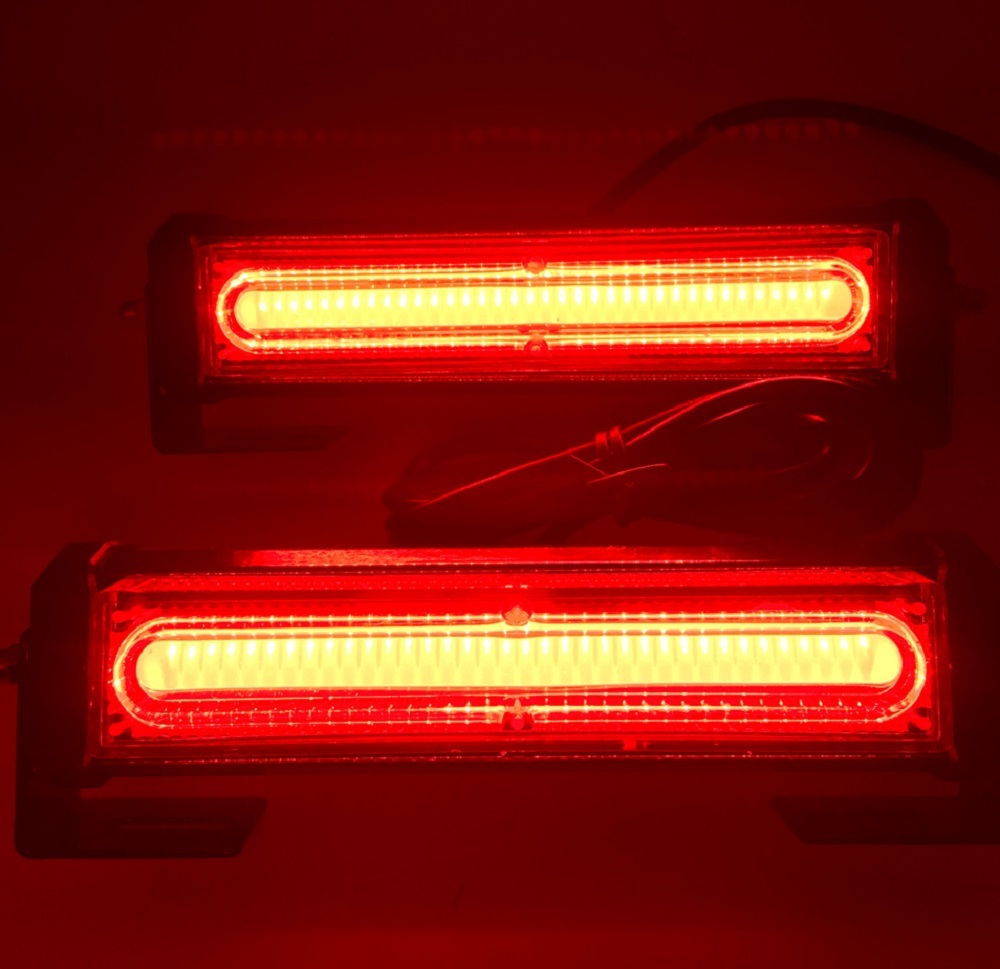 Yahoo!オークション - DC12V COB 6LED × 2連 ストロボ フラッシュ ライ...