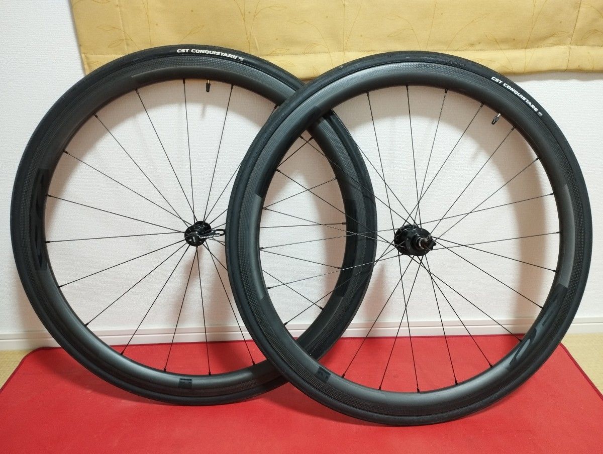 NOVATEC R3 38mm ノバテック カーボンホイール前後 タイヤ NOVATEC R3 38mm ノバテック カーボンホイール前後 タイヤ