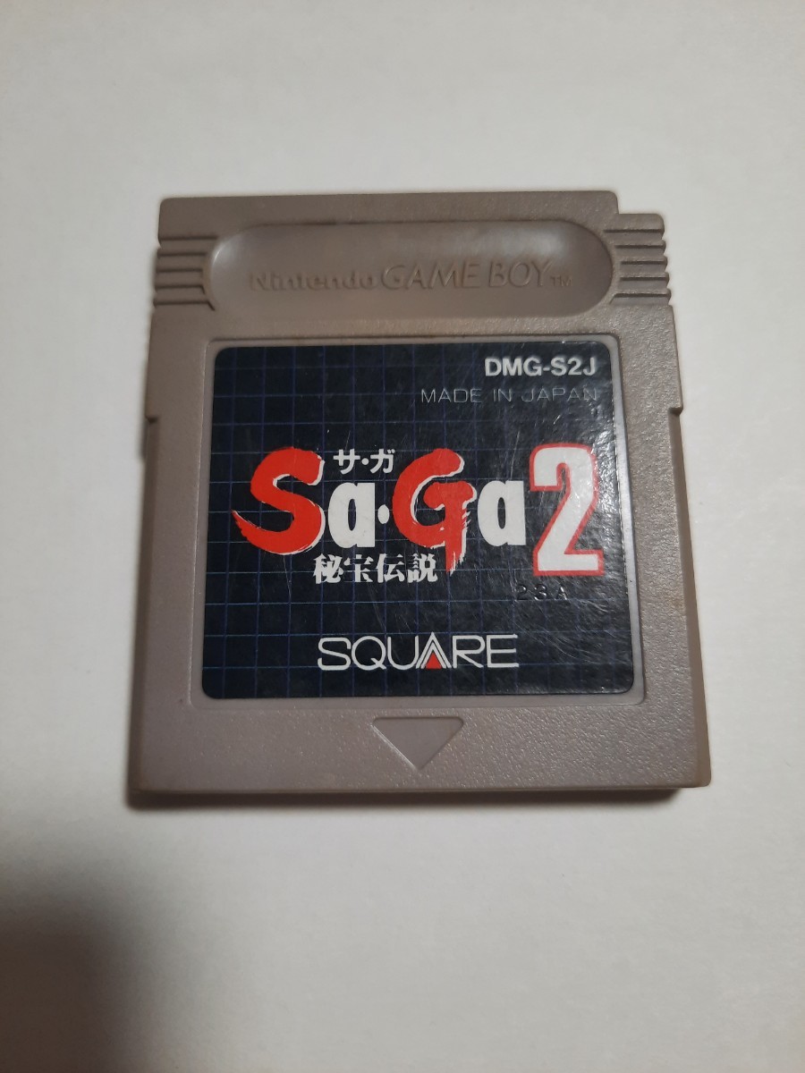 Yahoo!オークション - サガ2 / Sa・Ga2 秘宝伝説 gb ゲームボーイ 動作...