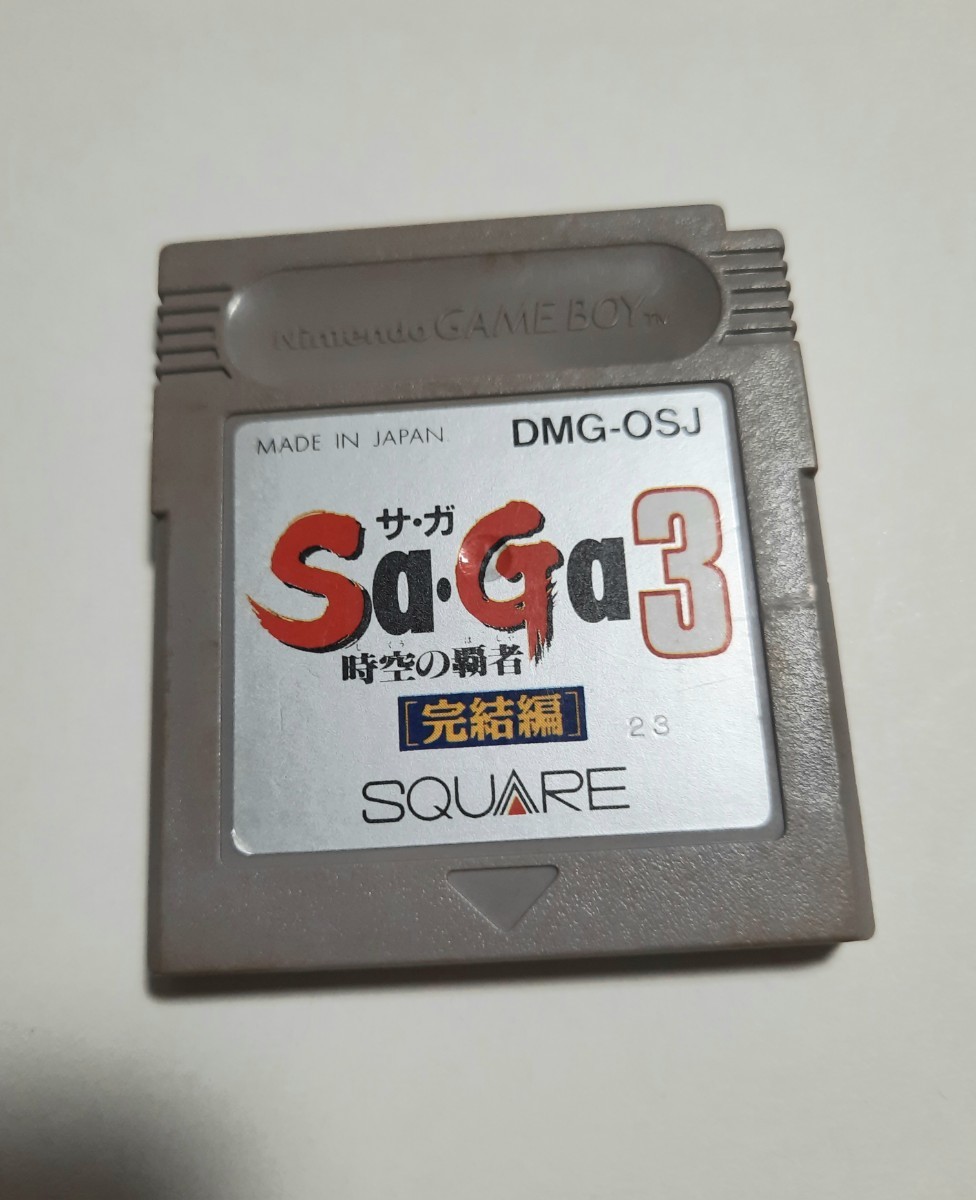 Yahoo!オークション - サガ3 / SaGa3 時空の覇者 完結編 gb ゲームボー...