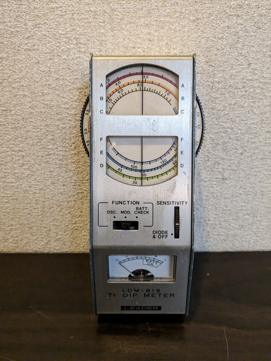 Yahoo!オークション - LEADER ディップメーター LDM-815 トランジスタ ...