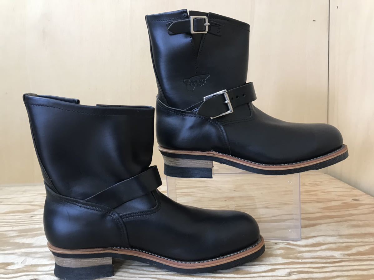 mG 100 RED WING SHOES レッドウィング ショート エンジニアブーツ 2973 USA10/UK9/EUR43 黒 ブラック アメリカ製 詳しいサイズ不明(その他)｜売買され ...