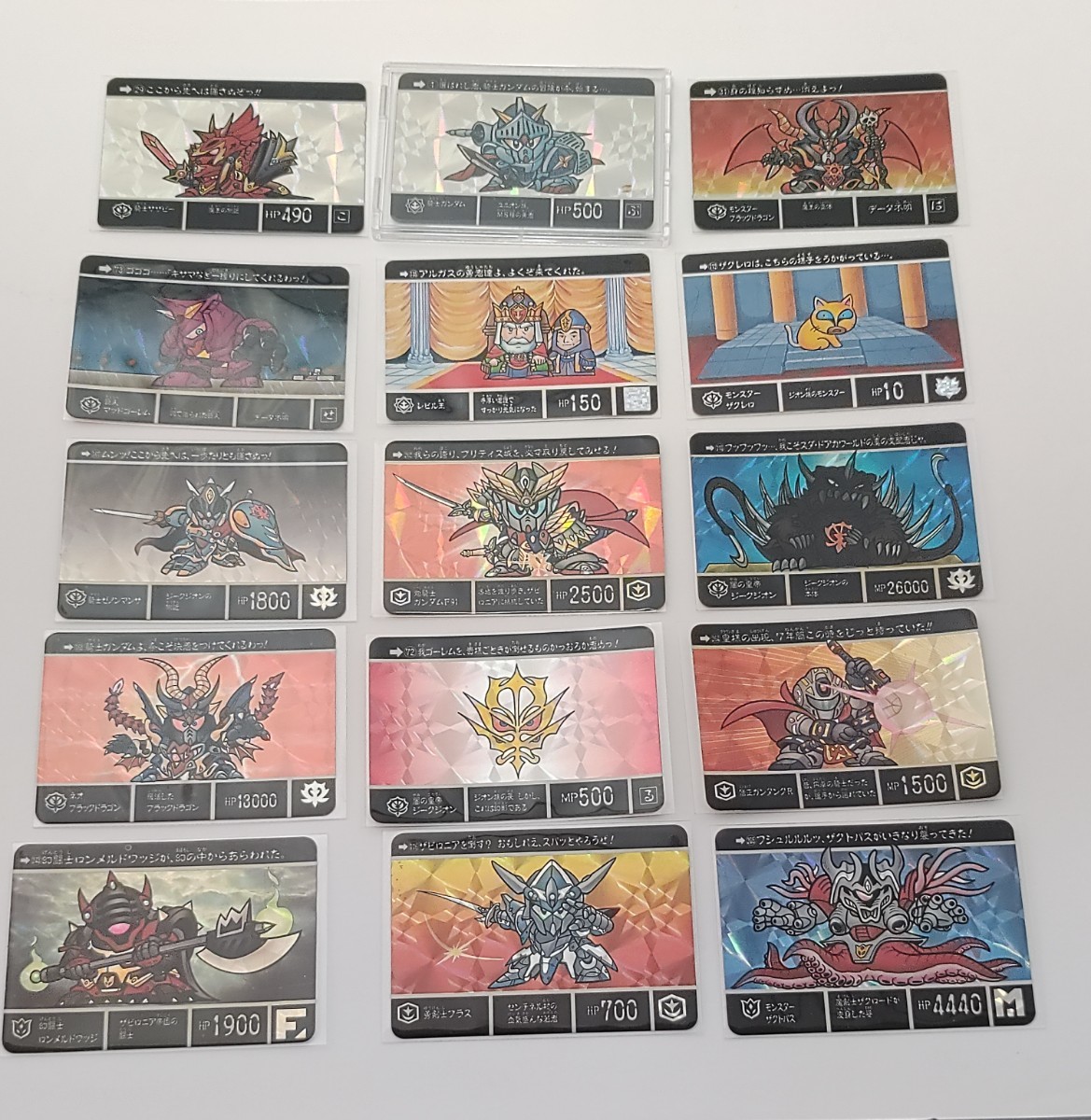 代購代標第一品牌－樂淘letao－SDガンダム カードダス キラ 角プリ キラキラ ヘッド ナイトガンダム 激レア シール 大量セット 騎士ガンダム物語 ラクロアの勇者