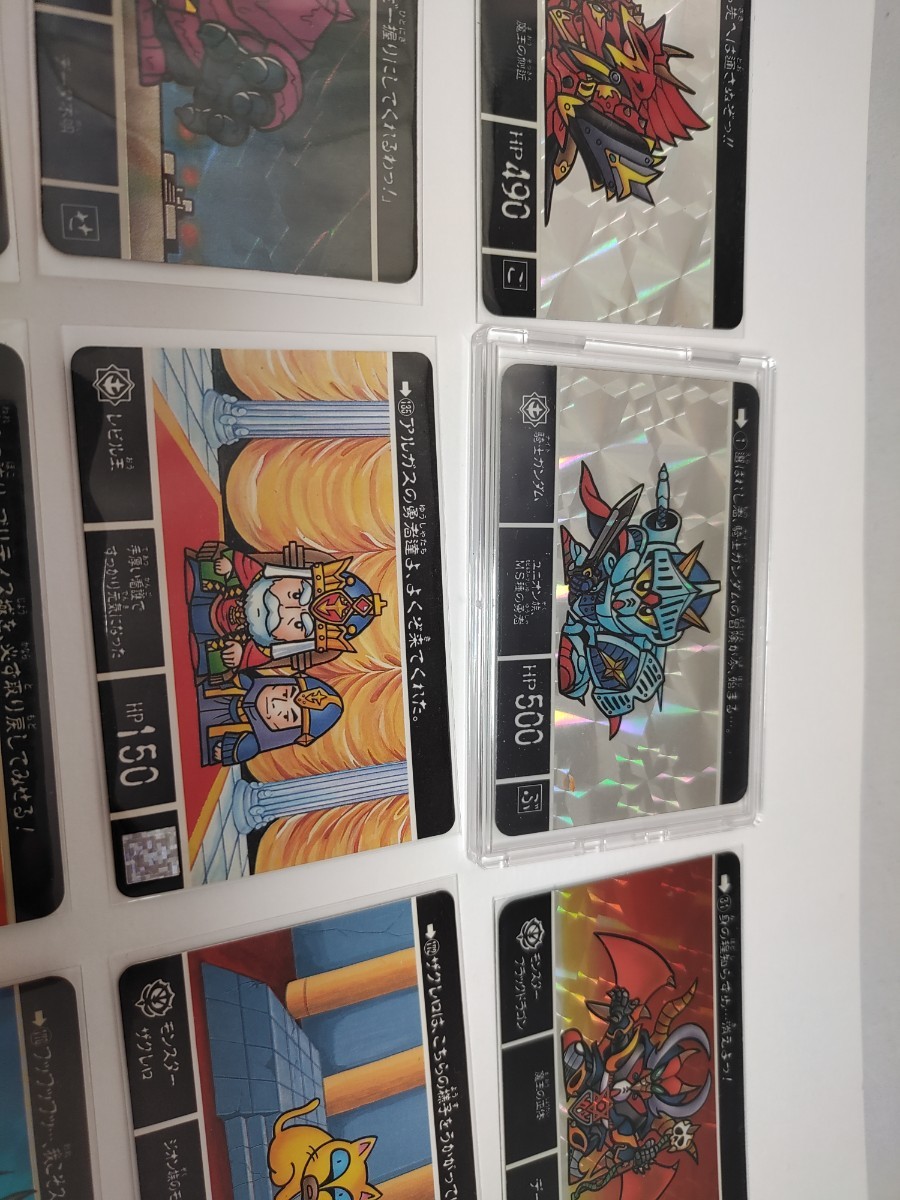 代購代標第一品牌－樂淘letao－SDガンダム カードダス キラ 角プリ キラキラ ヘッド ナイトガンダム 激レア シール 大量セット 騎士ガンダム物語 ラクロアの勇者