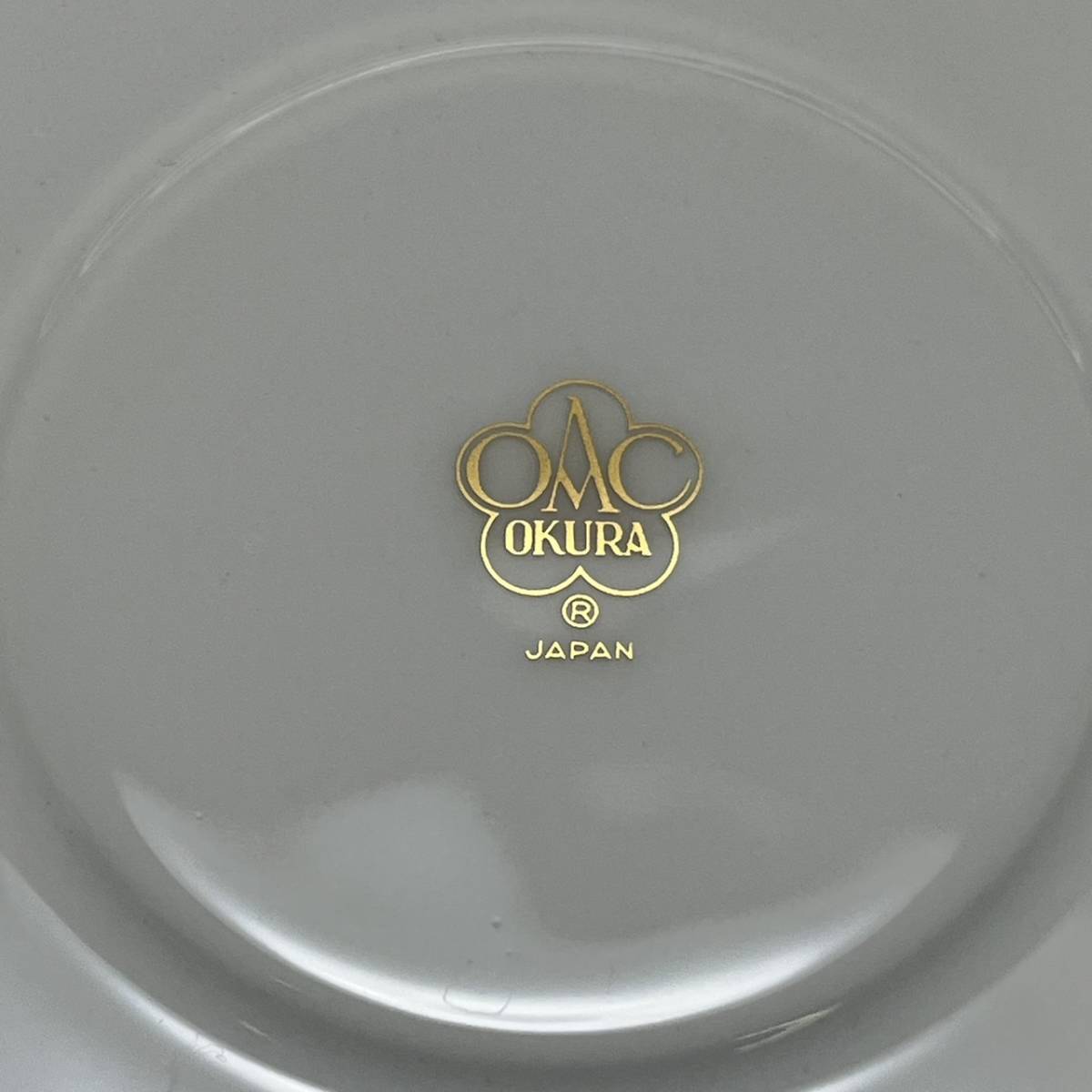 代購代標第一品牌－樂淘letao－☆美品 2点セット OKURA 大倉陶園 色蒔き カップ&ソーサー パンジー ペールブルー 食器 インテリア(中古品/現状品/保管品)☆