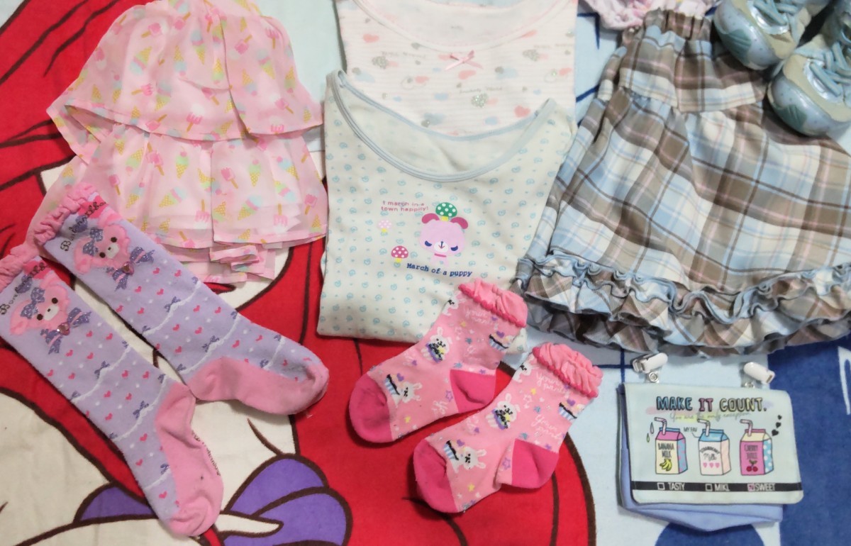 Yahoo!オークション - 【0210-03ママフレお下がり品】シャツ スカート...