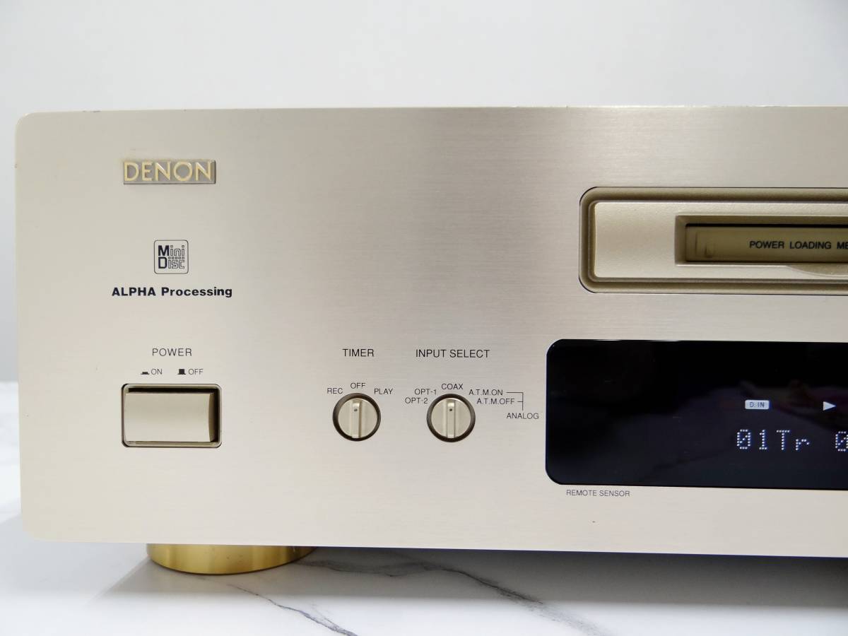 Yahoo!オークション - 【高級機】DENON MDレコーダー DMD-1800AL