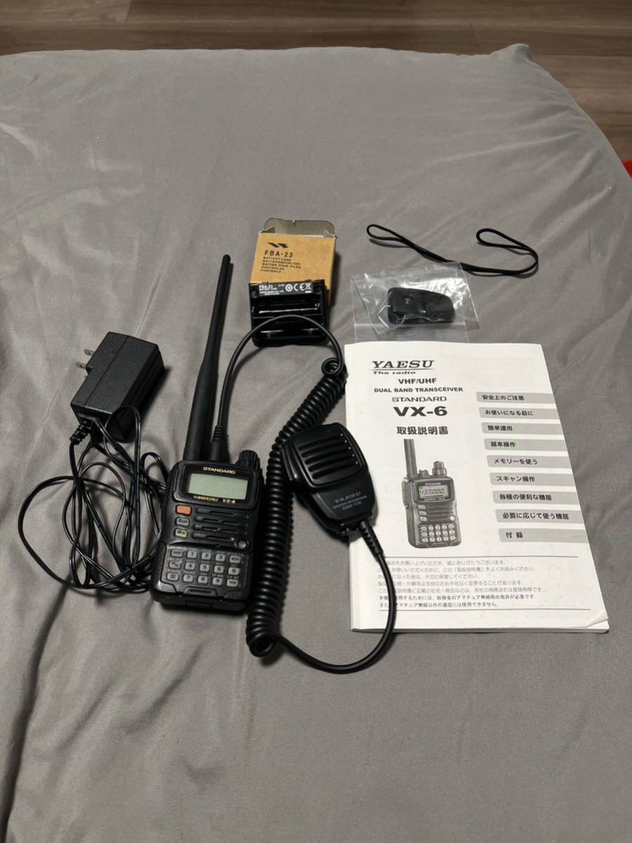 Yahoo!オークション - YAESU STANDARD VX-6