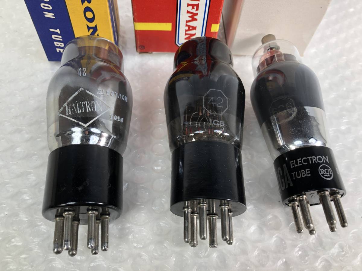 Yahoo!オークション - 1020A各種 真空管 6個 まとめ [EF 54 Mullard 6F...