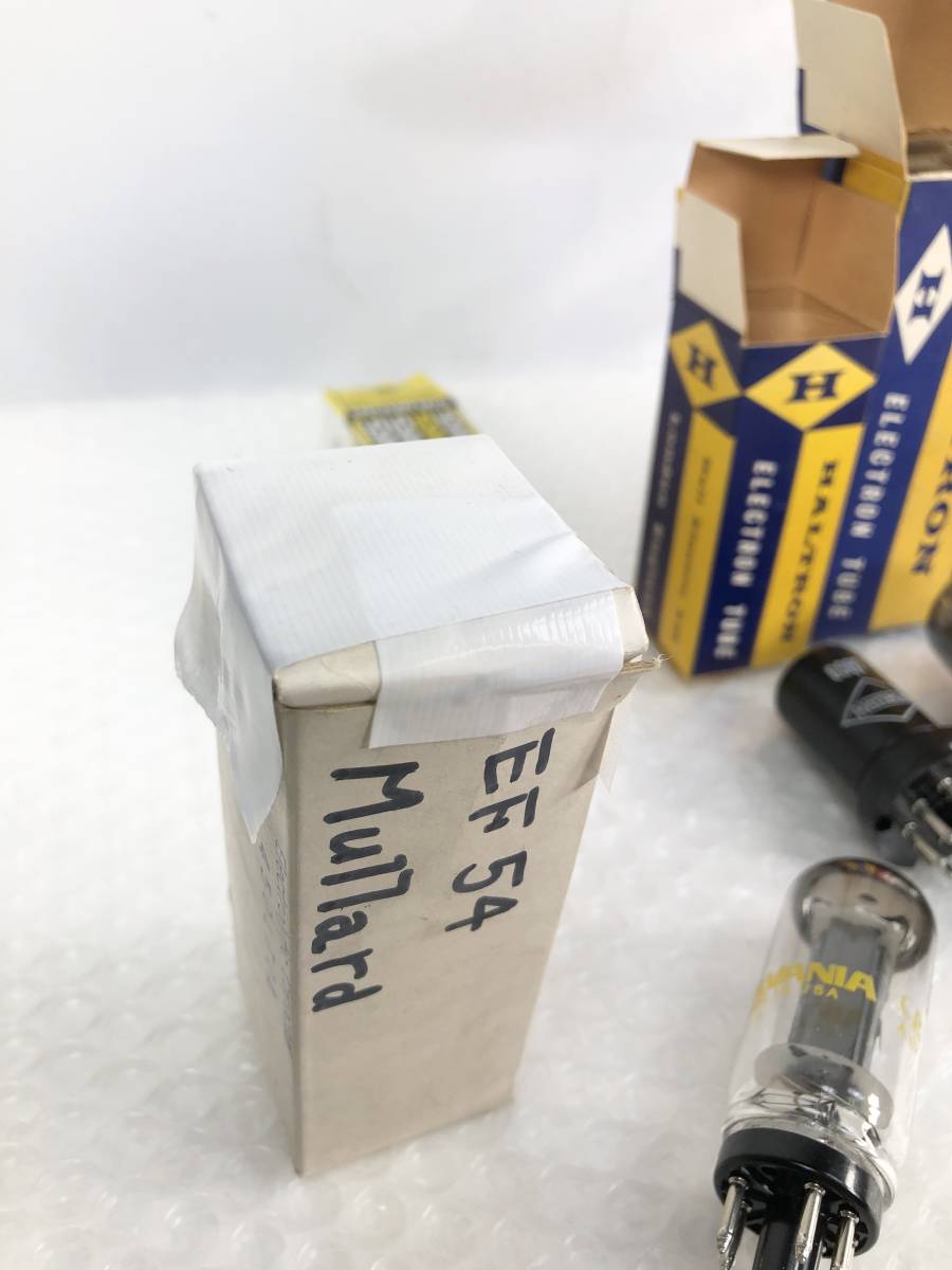 Yahoo!オークション - 1020A各種 真空管 6個 まとめ [EF 54 Mullard 6F...