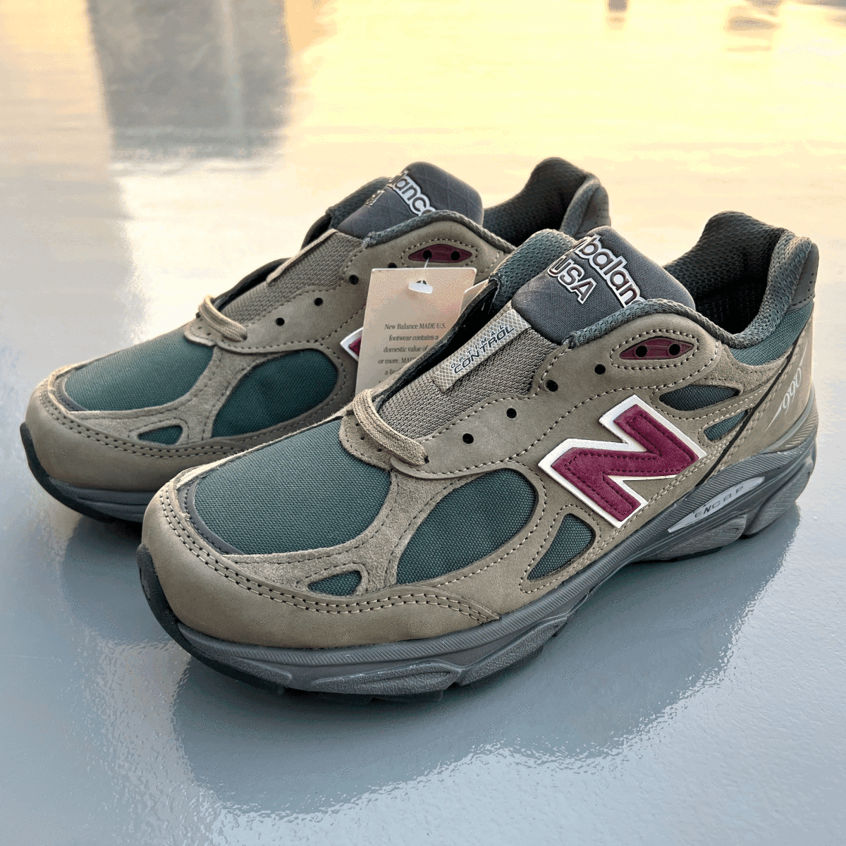 Yahoo!オークション - 海外限定 New Balance M990GP3 USA製 US8 26cm ...