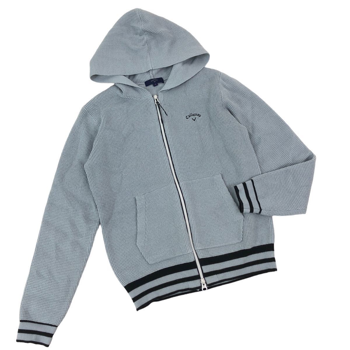 Yahoo!オークション - Nm157 Callaway キャロウェイ ジップアップ ニッ...