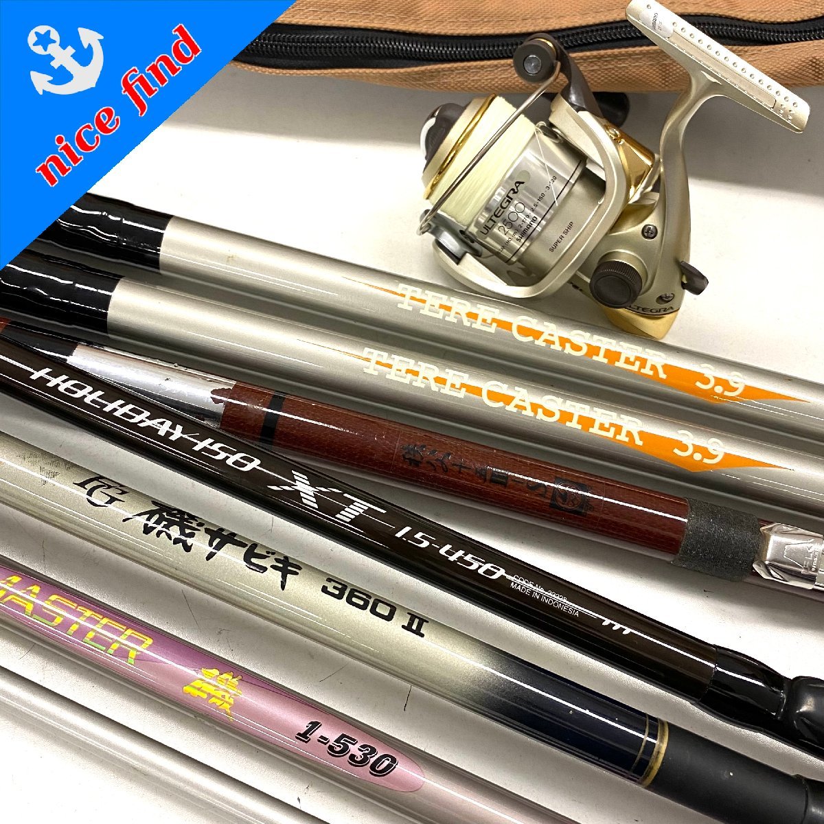 Yahoo!オークション - 釣り具まとめ売り8点セット SZM TERE CASTER 3....